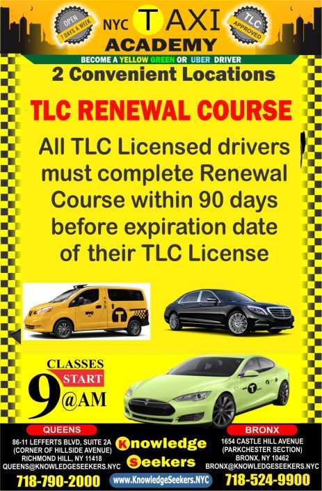 Knowledge Seekers NYC | TLC Renewal Class English